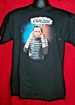 Big Bang Theory Sheldon "Your Head Will Know Explode" Men's Medium T ...