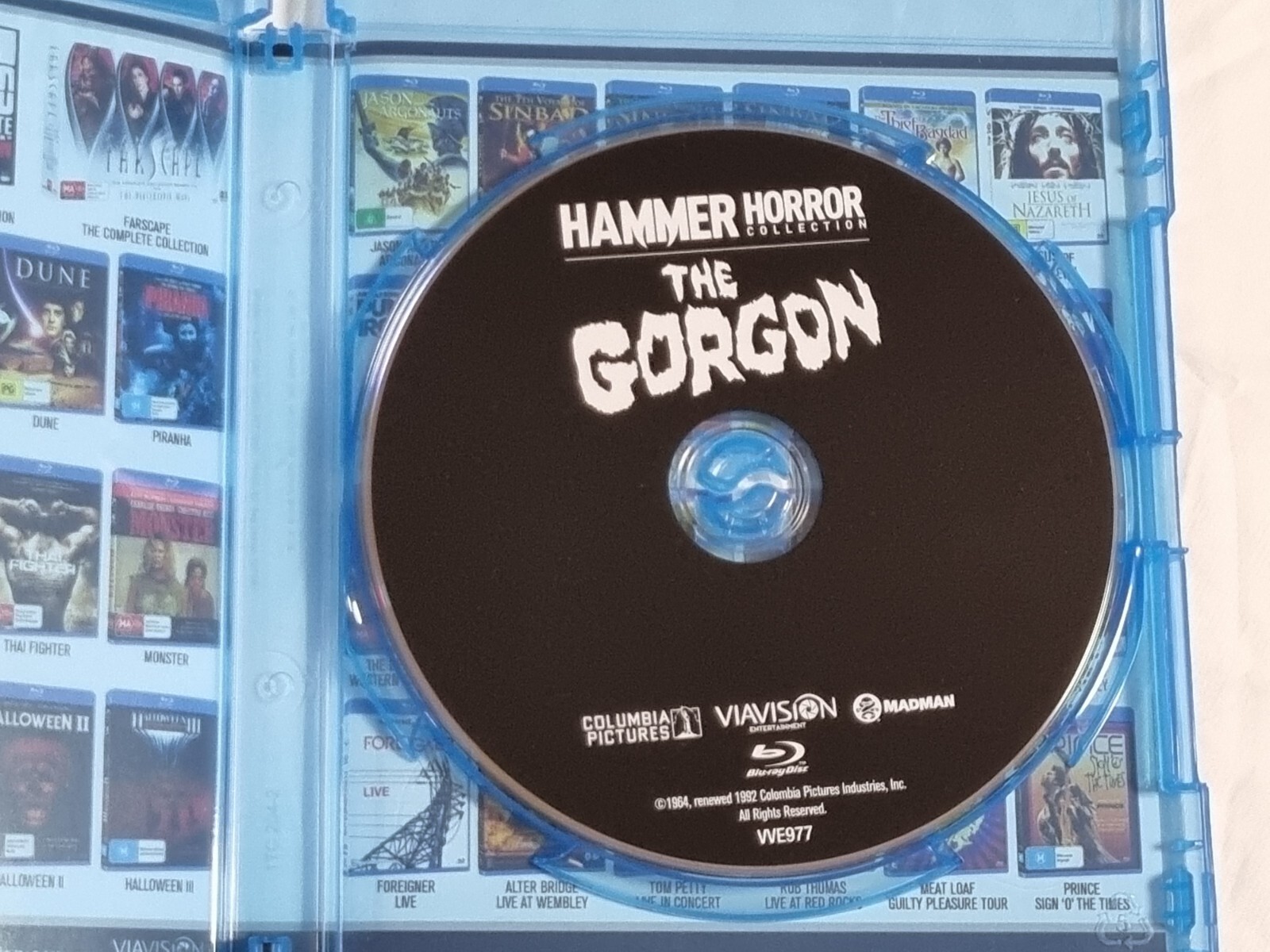 The Gorgon | Hammer Horror (Blu-ray, 1964) Like new condition region B ...