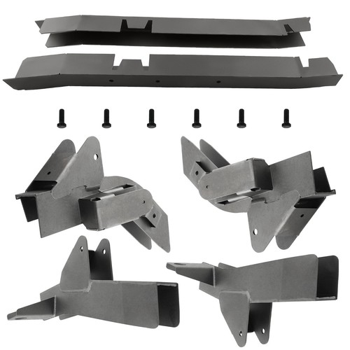 Frame Rust Repair Kit Black For Jeep Wrangler TJ 1997-2002 Heavy Duty ...