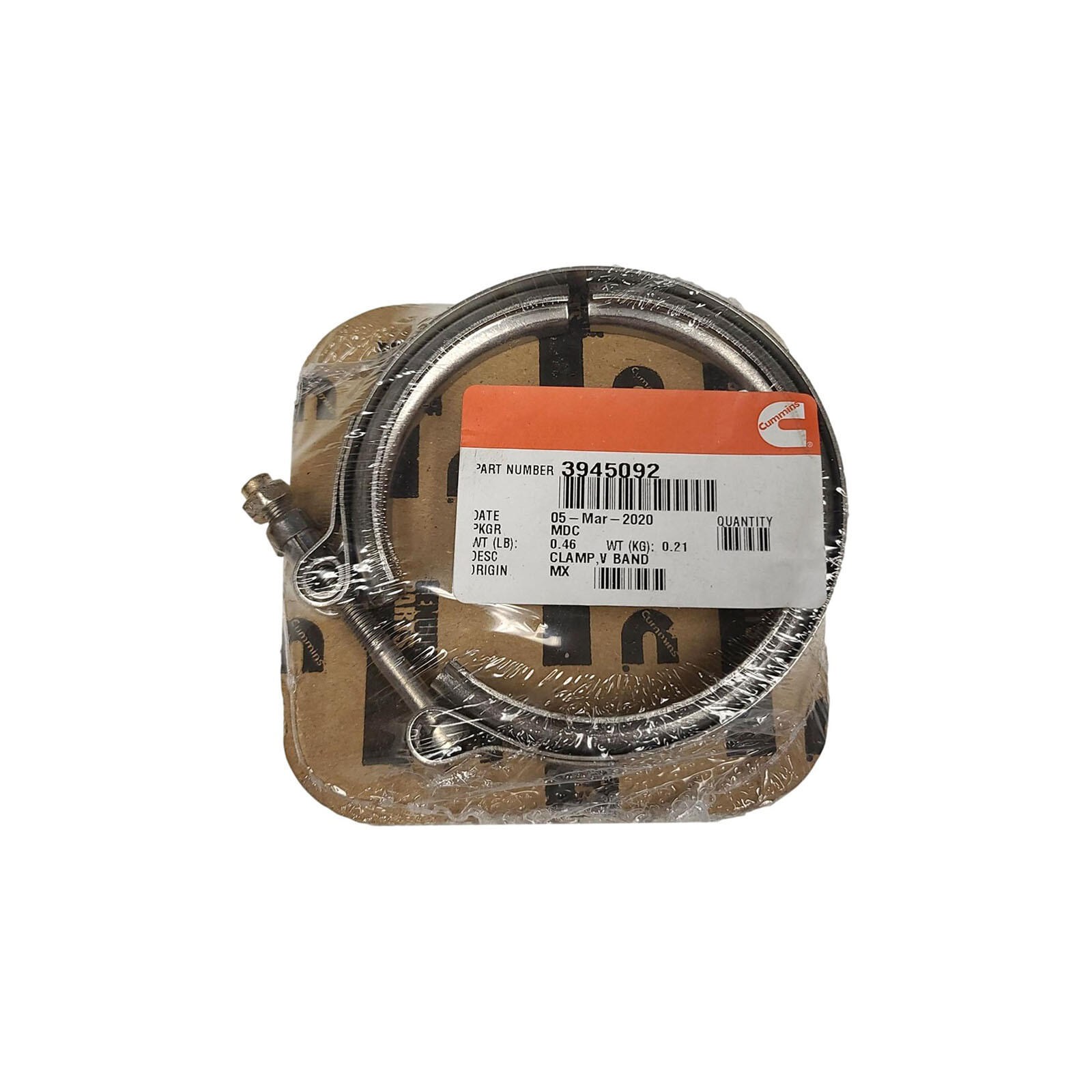 OEM CUMMINS CLAMP,V BAND 3945092 | eBay