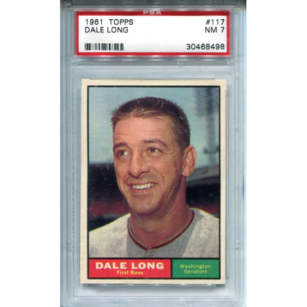 Dale Long Unsigned 1961 Topps Card | eBay