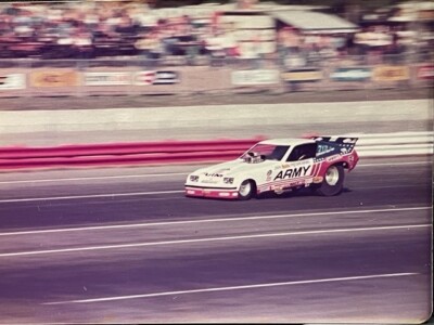 "VRHTF NHRA COOL AWESOME "DON THE SNAKE PRUDHOMME" ARMY MONZA 4"X 6 ...