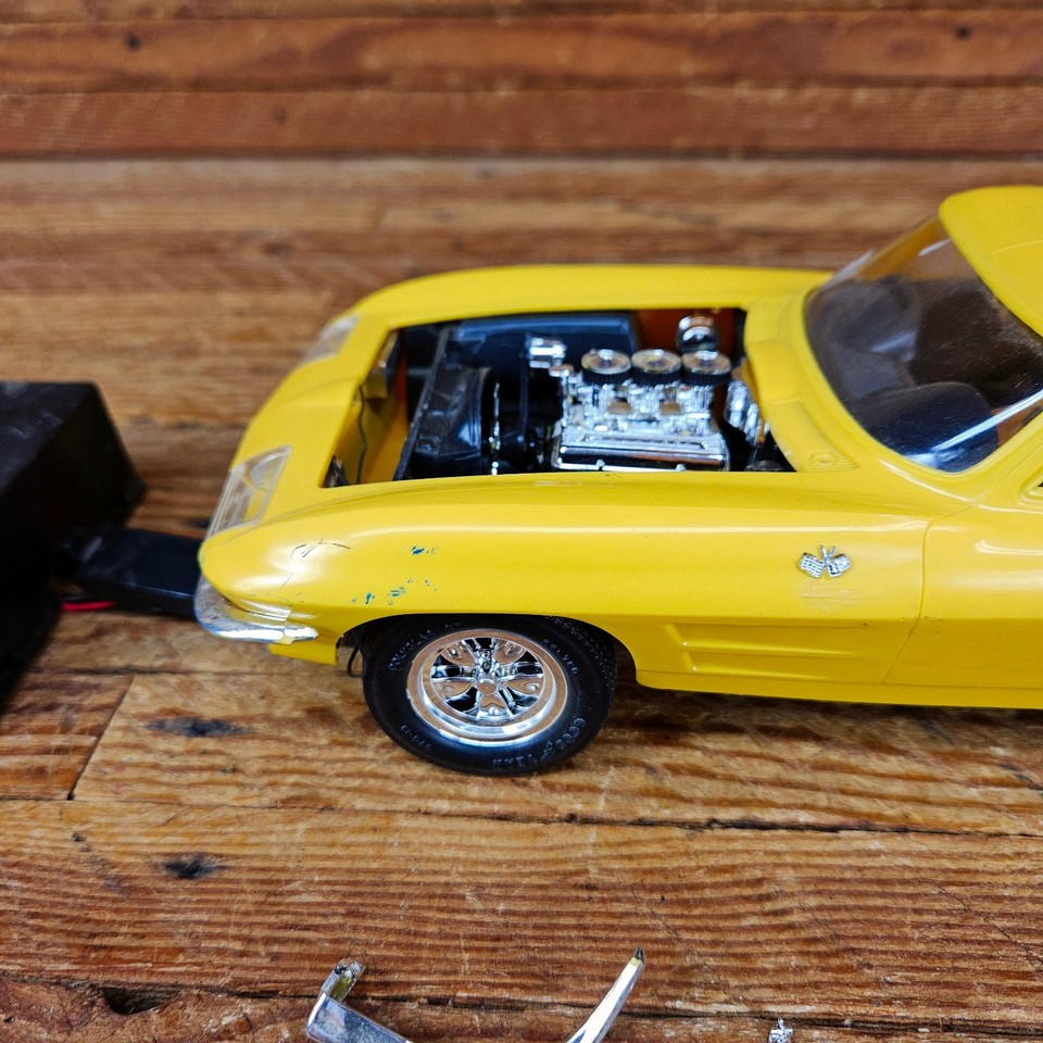Vintage MPC 1963 "Shaker Vette" Stingray Drag Corvette Coupe #1-3052 ...