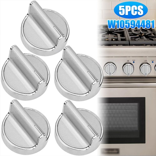 5PCS W10594481 For Whirlpool Knobs WPW10594481 3281332 AP6023301 ...