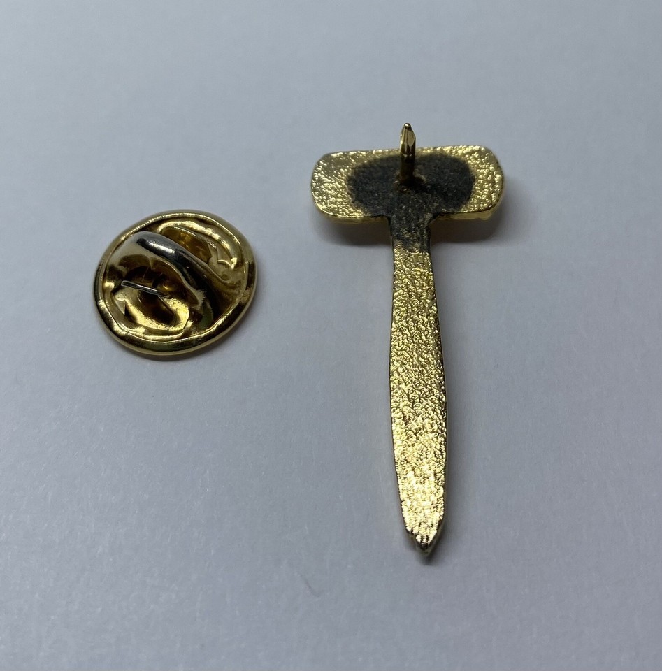 ITC International Trade Commission Gavel Judge Court Lapel Pin (J) | eBay