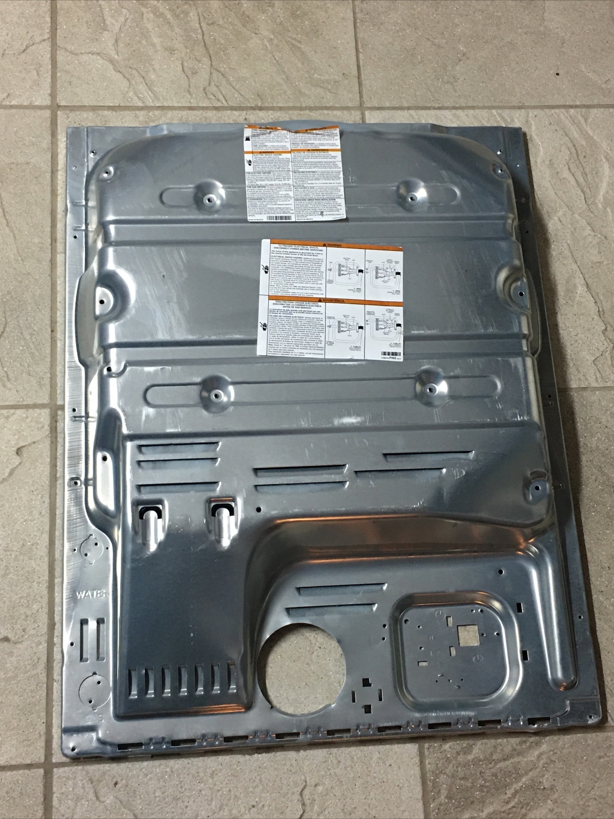GE Dryer Rear Panel WE02X23955 278B1511P002 | eBay