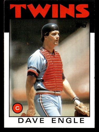Dave Engle 1986 Topps Card #43 Minnesota Twins | eBay
