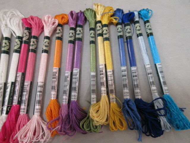 DMC 18 Satin Skeins Assorted Colors NEW C107 | eBay