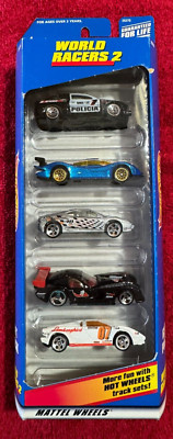 1998 ~ Hot Wheels ~ 5 Car Gift Pack ~ World Racers 2 ~ NEW | eBay