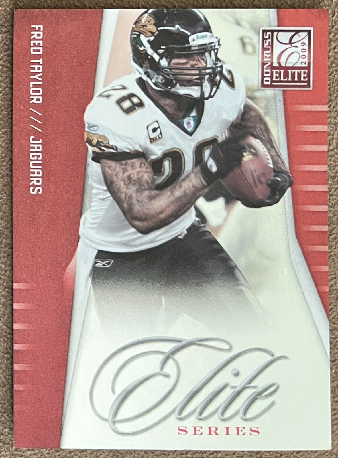 2009 Donruss Elite - Elite Series Fred Taylor #32 Red /999 for sale ...