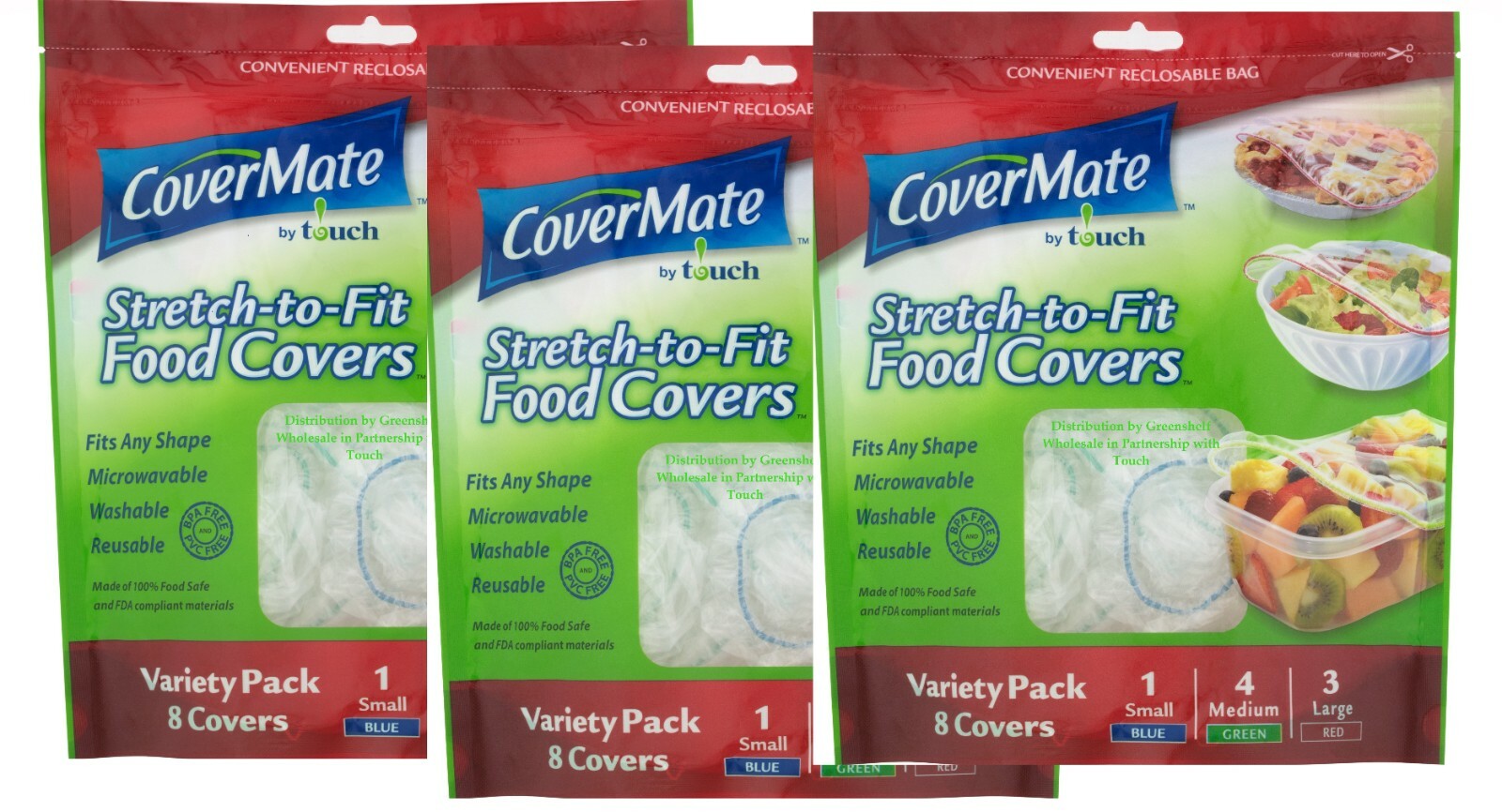 CoverMate Food Covers 3 x 8 cover variety pack Free Delivery | eBay