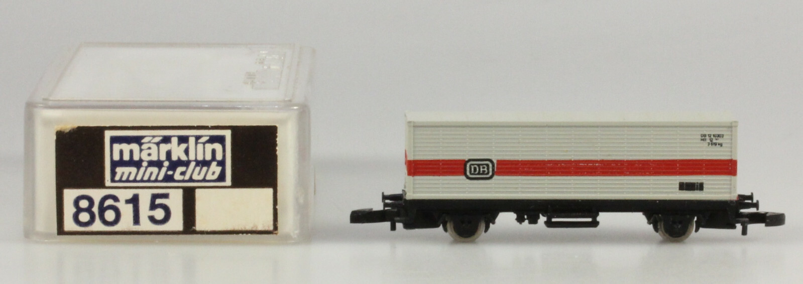 Märklin #8615 Z Gauge DB Container Transport Flat Car, N/BX | eBay