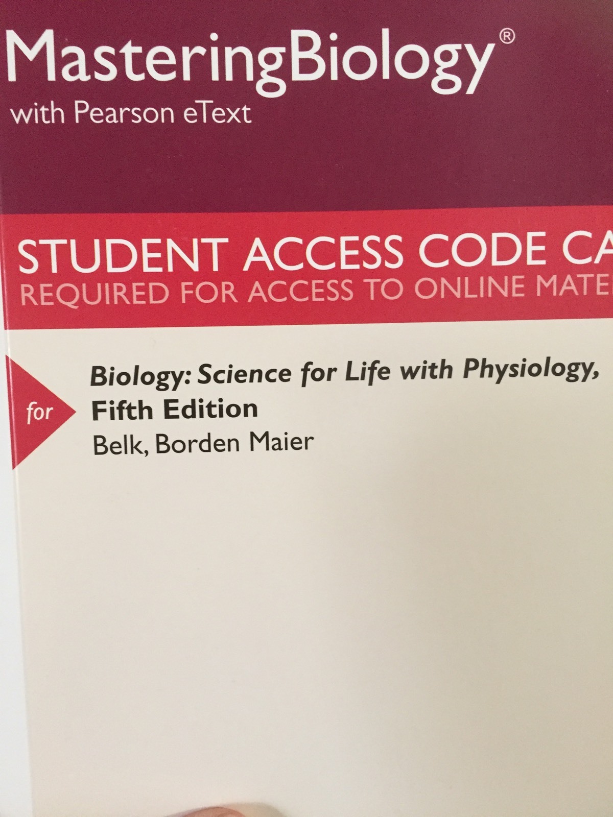 MasteringBiology with Pearson EText -- Standalone Access Card -- for ...
