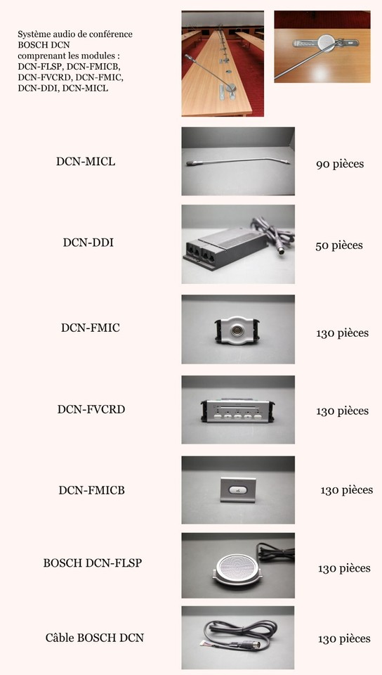 BOSCH Dcn-Flsp - Modul Lautsprecher für System Konferenzmappe BOSCH Dcn ...