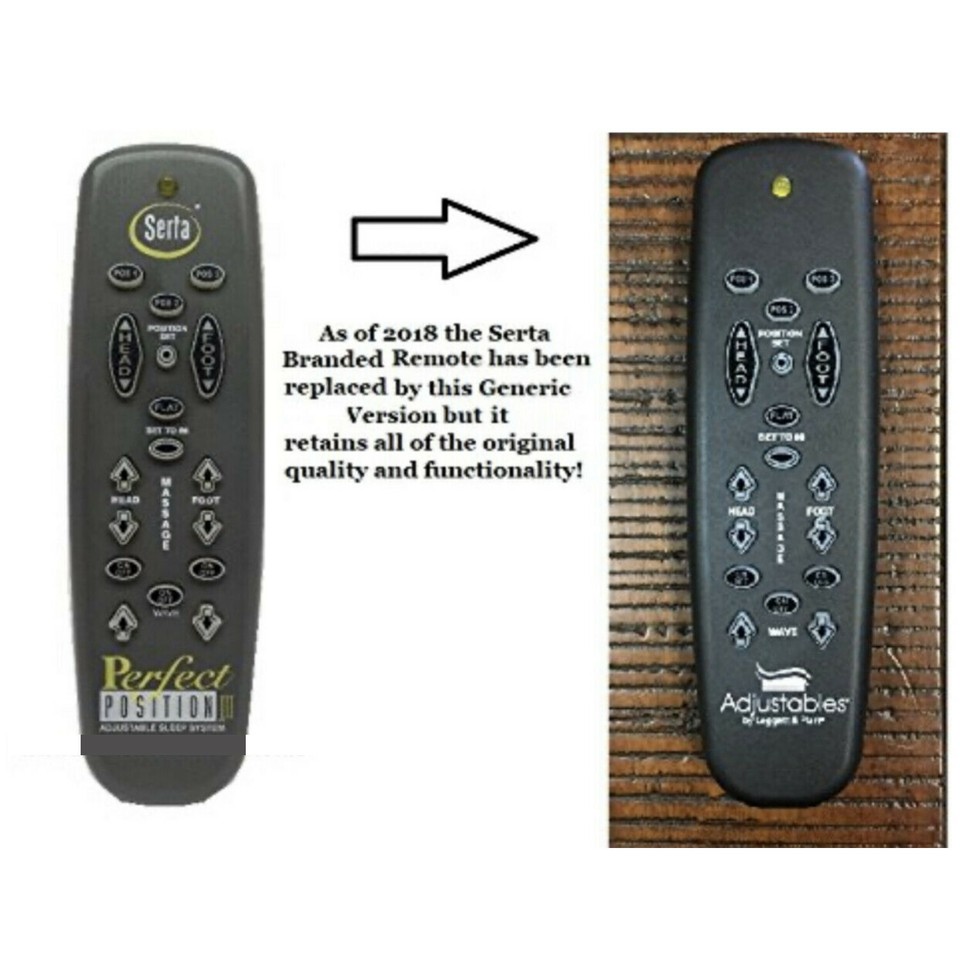 Serta Adjustable Bed Replacement Remotes, All Models | eBay