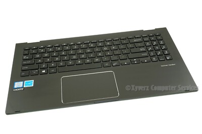 13N1-75A0F31 0KNB0-563GUS00 OEM ASUS TOP COVER W KEYBOARD BL Q526F (C ...
