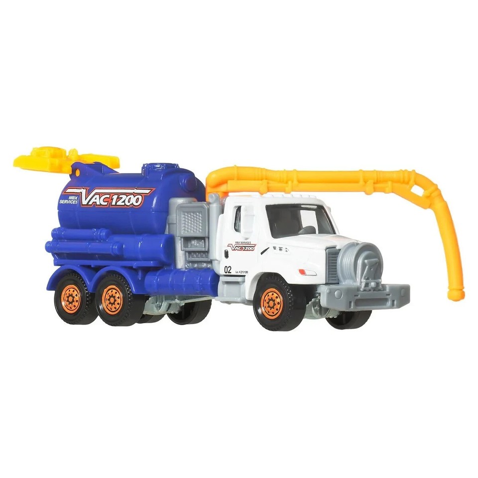 Matchbox Working Rigs Freightliner 106 Vacuum Septic Truck NIB IN HAND ...