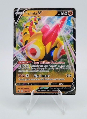 Falinks V 110/192 Rebel Clash 2020 Pokemon Card | eBay