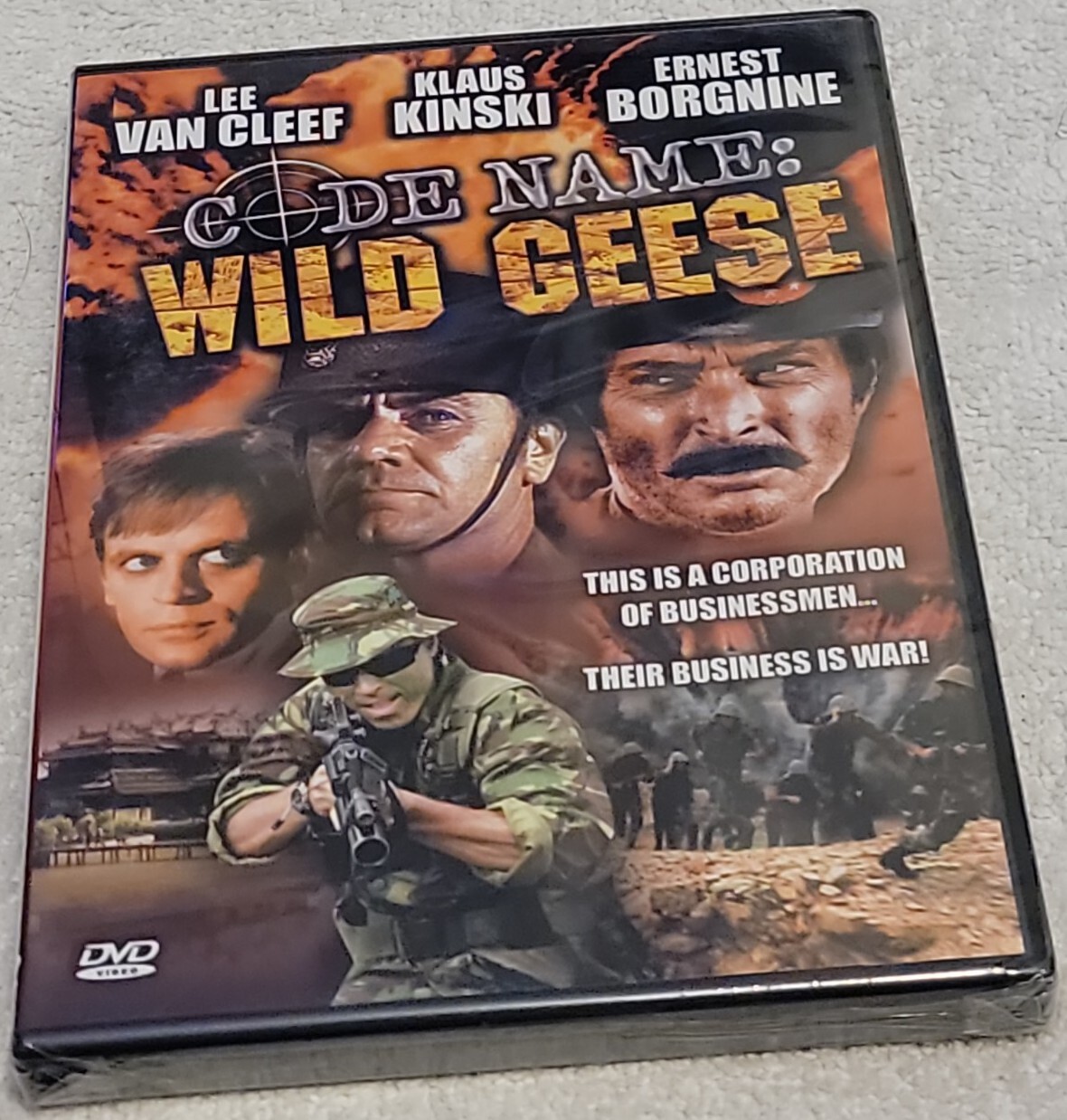 Code Name Wild Geese DVD Multiple Formats Color new Rare oop ...