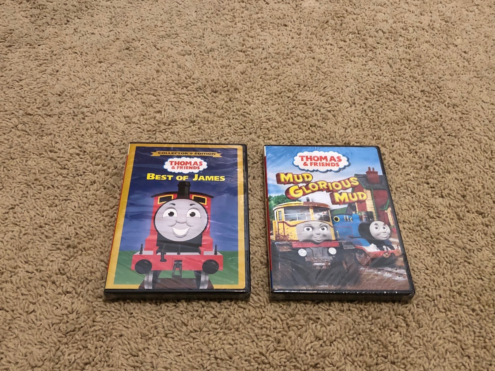 Thomas & Friends Best of James & Mud glorious Mud DVD Lot of 2 Brand ...