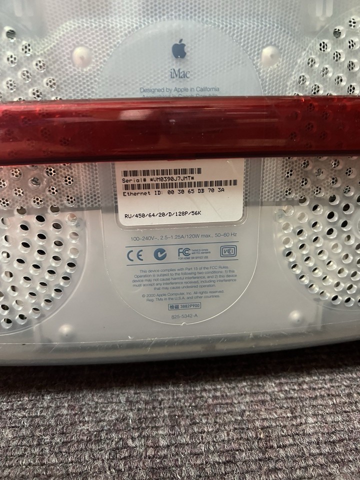 iMac G3/450 DV+ (Summer 2000) vintage. Collection Only | eBay UK