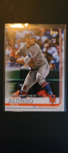 2019 Topps Pete Alonso Rookie Card Rookie Debut | eBay