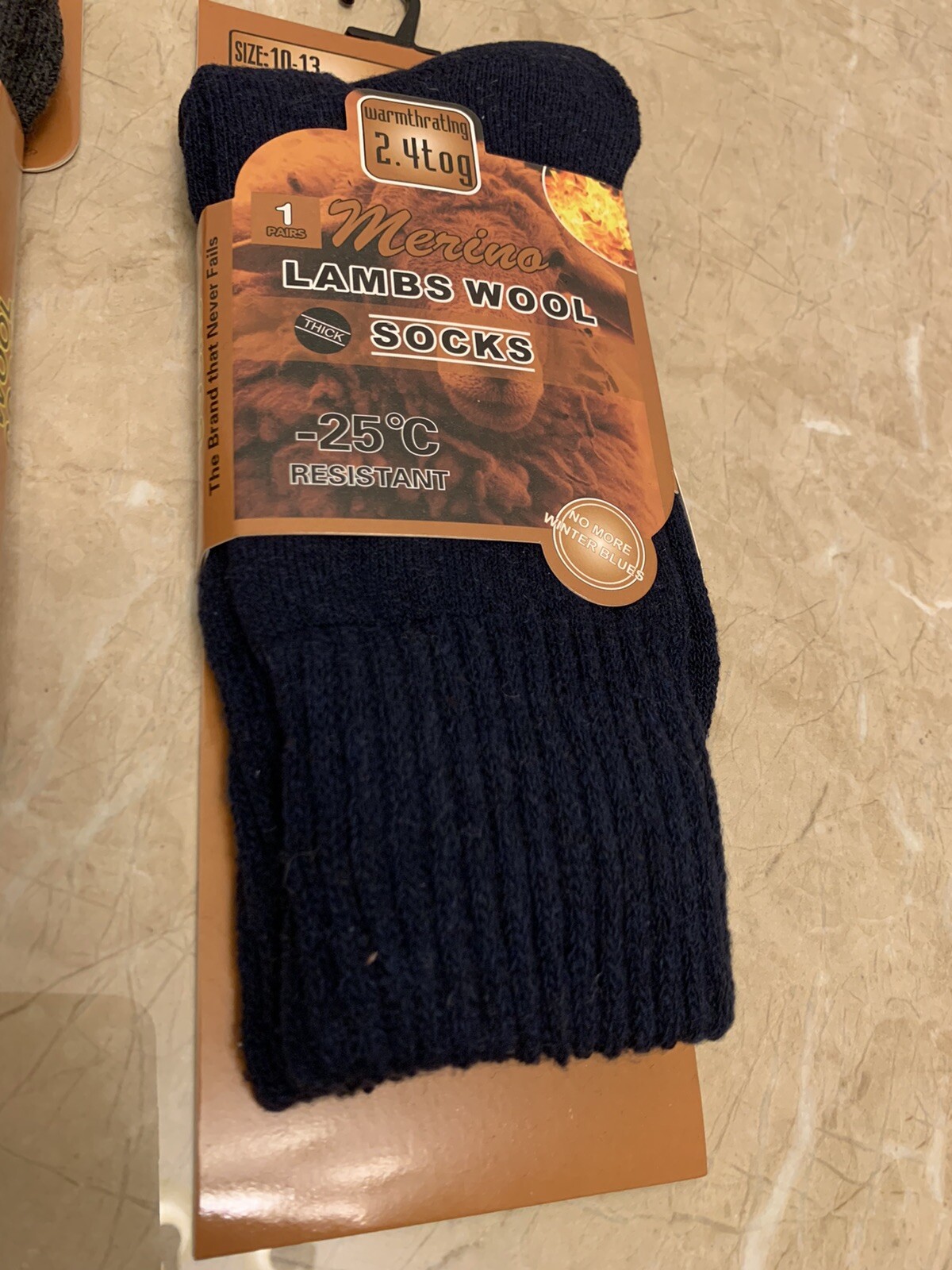 4 Pairs Quality Men’s Merino Lamb Wool Socks,warm Comfy, AU Stock ...