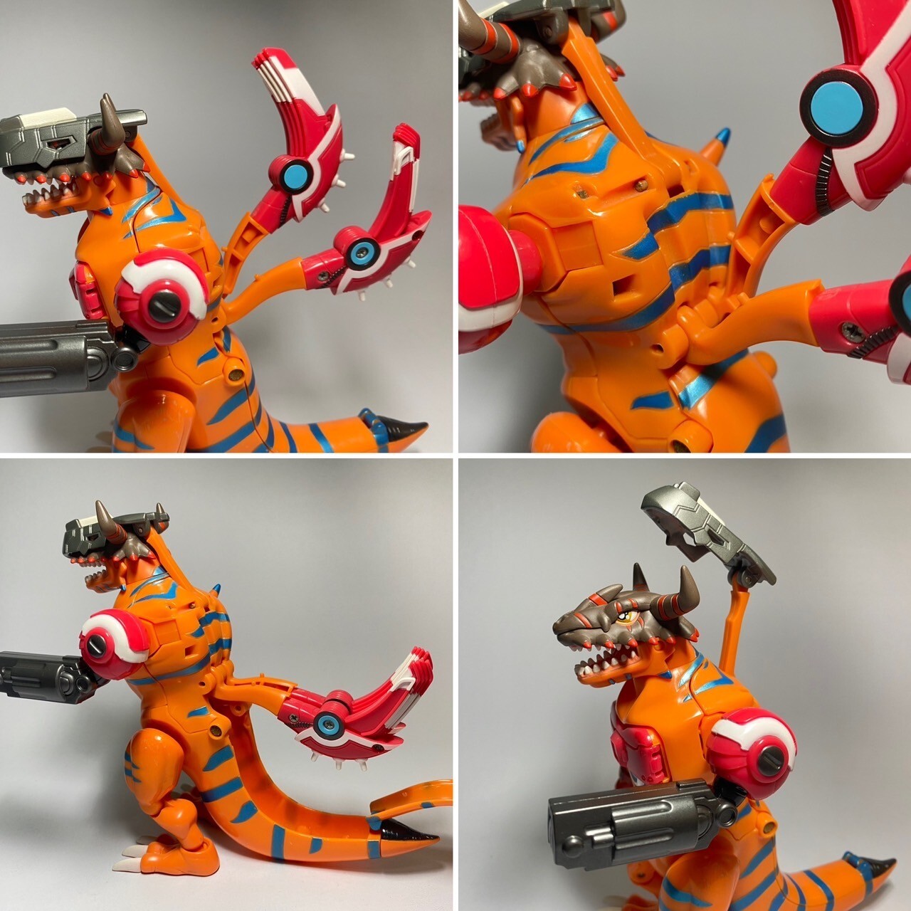 GeoGreymon RizeGreymon Digimon Savers Bandai Evolution Action ...