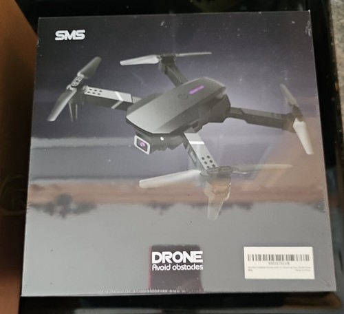 Myshle Avoid Obstacles SMS Drone, Black, Foldable, 4K HD Camera | eBay