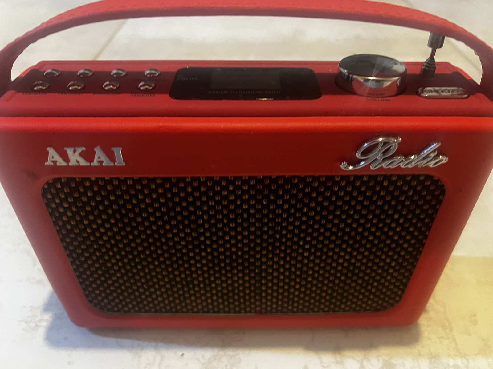 DAB Radio Akai Red | eBay