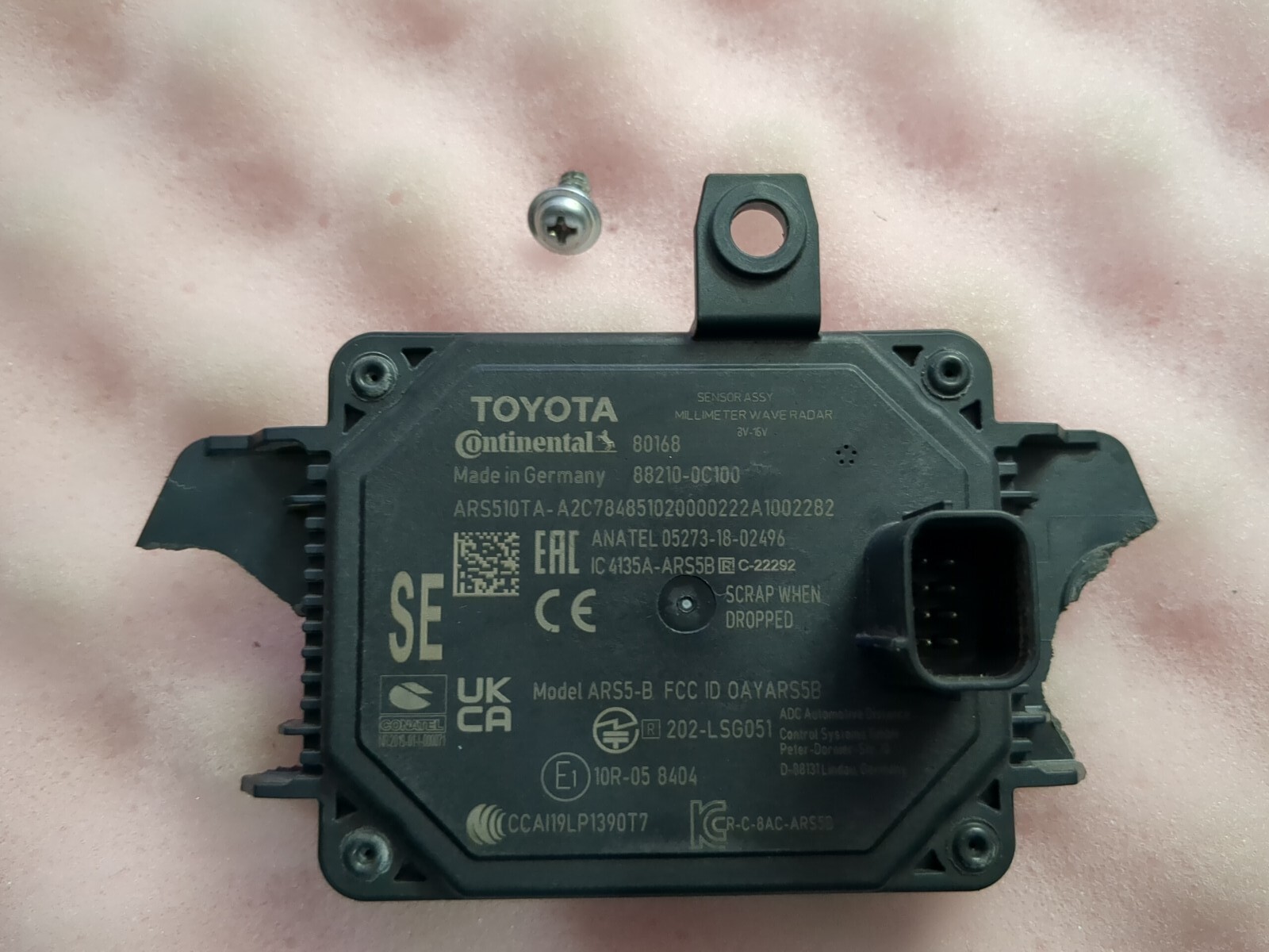 2023 TOYOTA SEQUOIA FRONT DISTANCE RADAR SENSOR OEM 88210-0C100 for ...