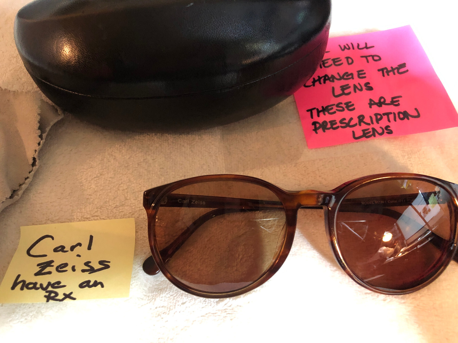 CARL ZEISS EYEGLASS FRAMES MODEL MZ 201 BROWN Located sg 13 | eBay