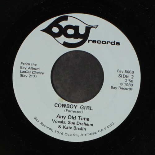 Sue Draheim & Kate Brislin / Genny Haley : Cowboy Girl / Big Mistake ...