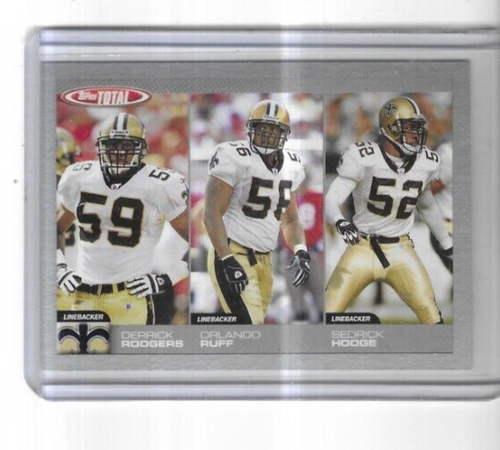 2004 Topps Total - Derrick Rodgers, Sedrick Hodge, Orlando Ruff #321 ...