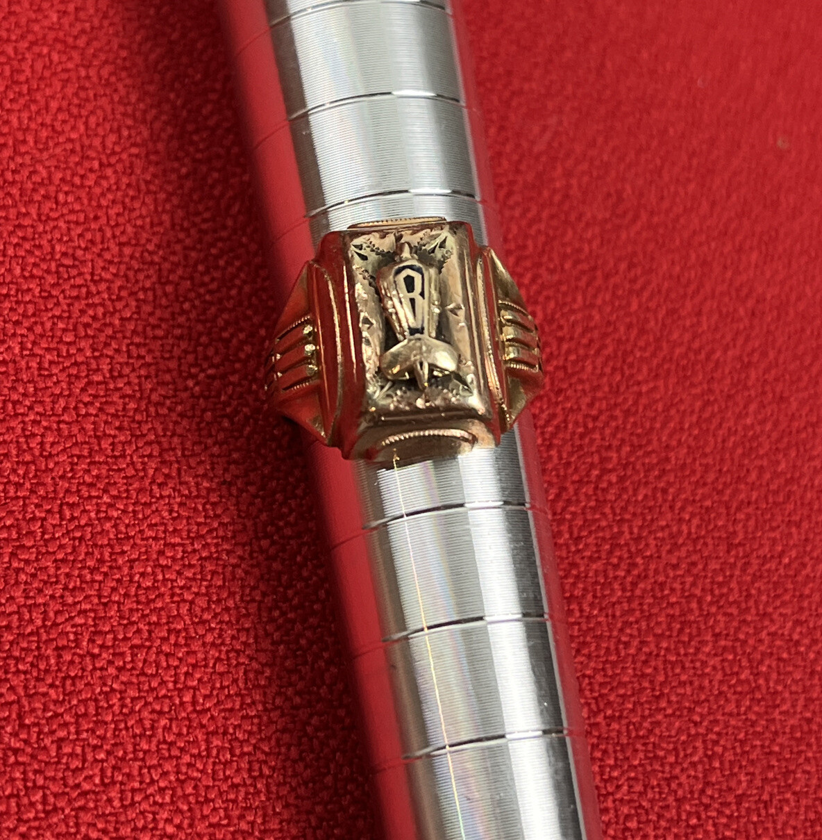 1948 and 1949 Vintage Balfour Class Rings 10K Gold 12… - Gem