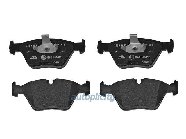 BMW E39 6cyl (97-03) Brake Pad Set Front ATE Friction Pads Caliper ...