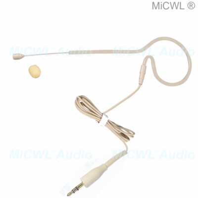 skin color headset microphone 1/8" 3.5mm male jack stereo | eBay