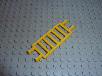 LEGO Yellow Bar 7 x 3 with Quadruple Clips Réf 30095 Set 6560/6559/6558 ...