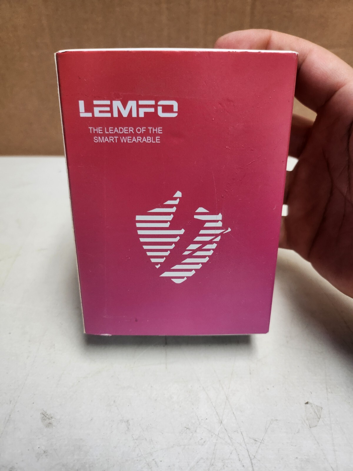 LEMFO Smart Watch Black Red Touch Screen Waterproof Built Bluetooth and ...