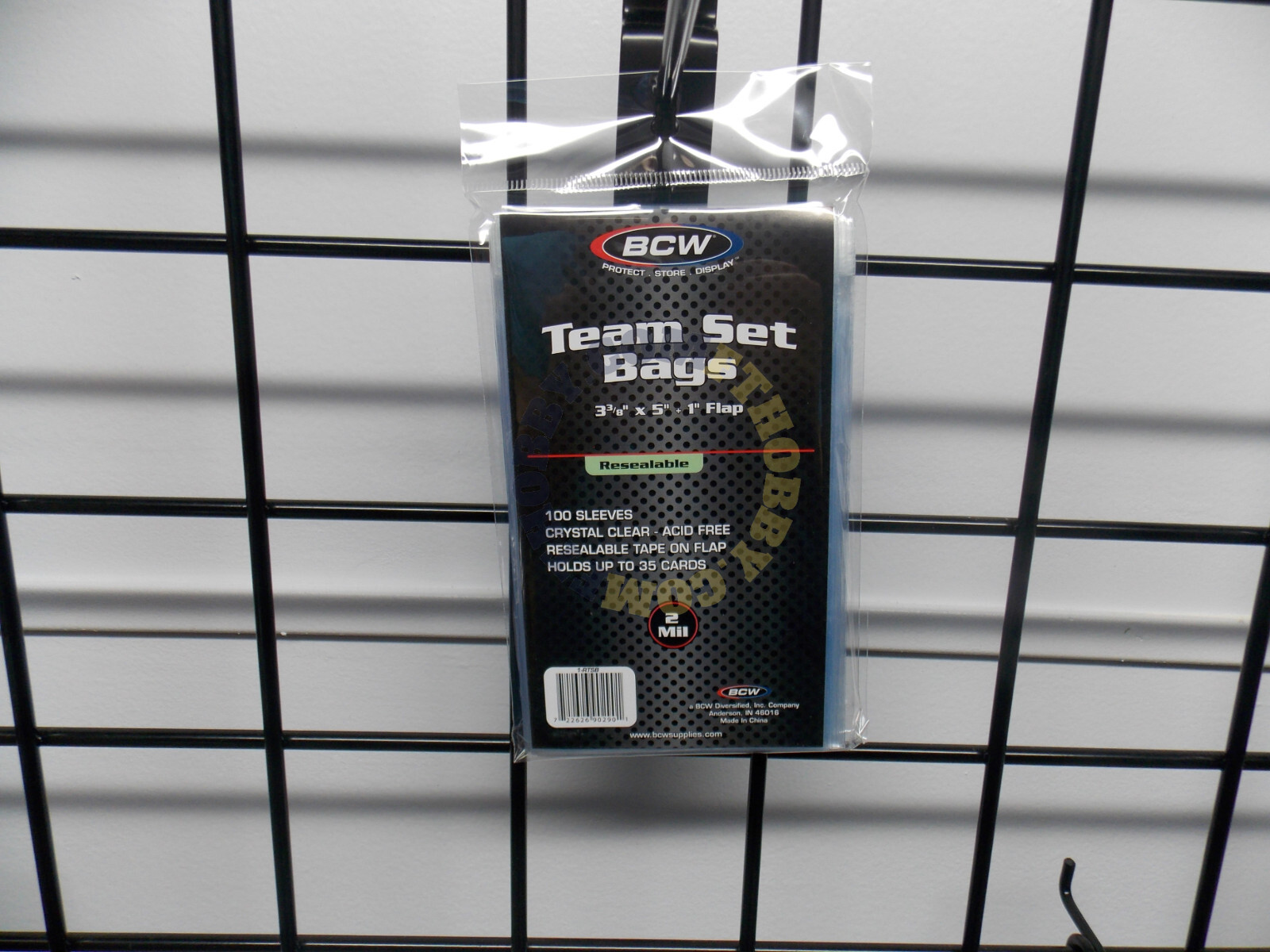 BCW Team Set Bags 3 3/8" X 5" + 1" Flap 1-RTSB 100-1000 Choose Quantity ...