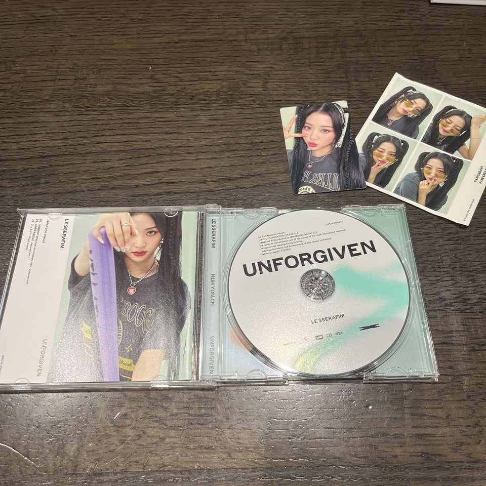 LE SSERAFIM UNFORGIVEN CD 3b | eBay