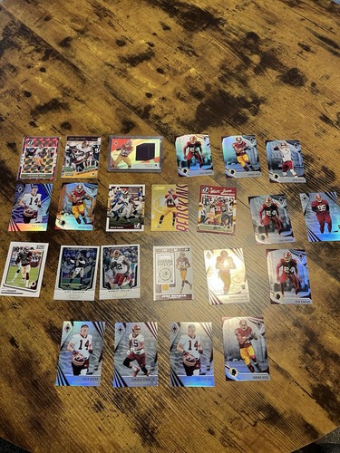 Washington Redskins / Commanders Random Card Lot (23) Rookies Patch Numbered | eBay