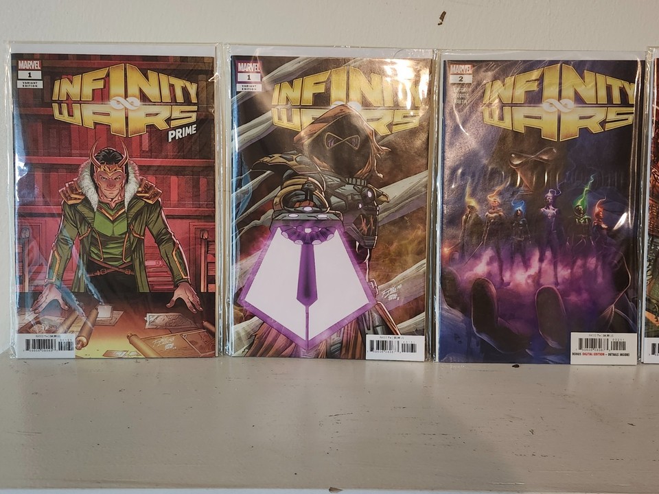 infinity Wars Comic Lot. Prime, Infinity Wars 1-6, Fallen Guardian ...