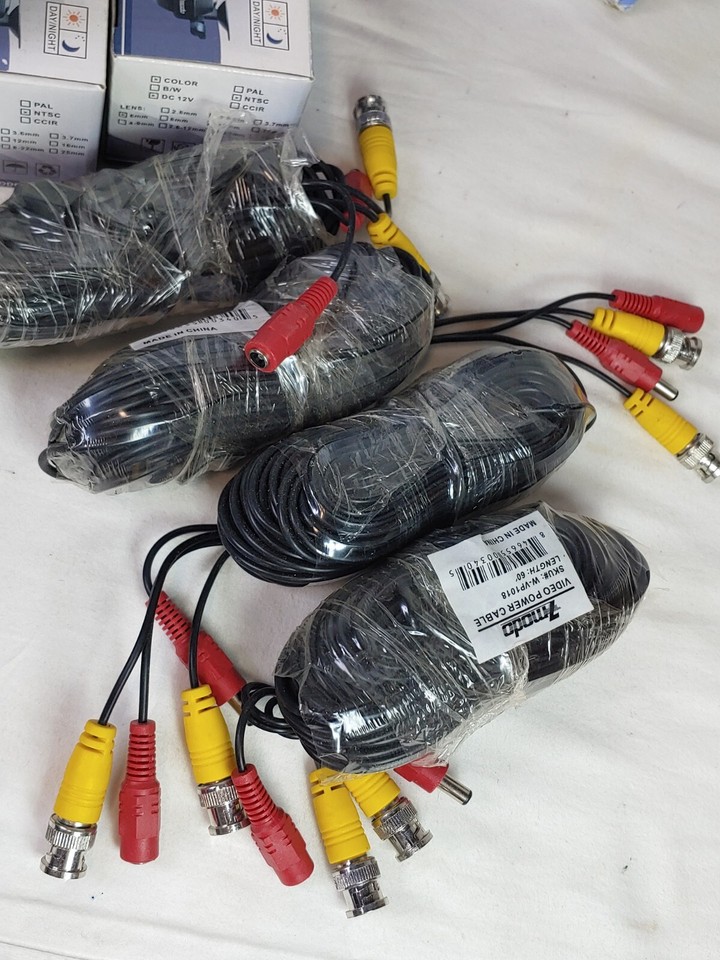 ZMODO KT7204AD 4 Ch Digital Vid Recorder H.264 Includes 4 Camera ...