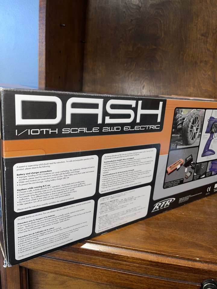 HPI RACING DASH 1/10th 2WD Electric RTR PORSCHE 911 T YOKOHAMA 11953 ...