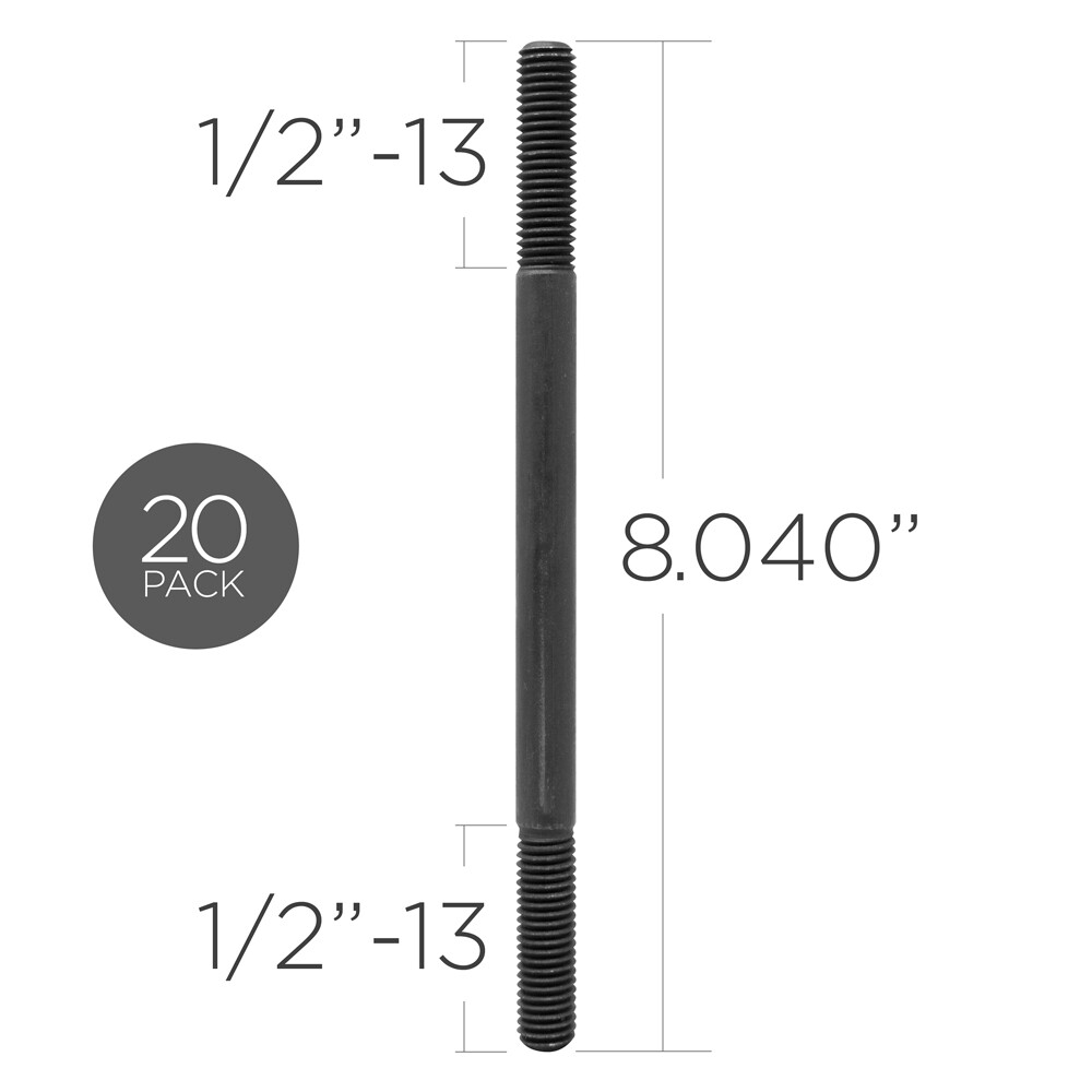 (20) MPB7546 Peterbilt Air Spring Studs, Replaces Peterbilt 27-01746 ...
