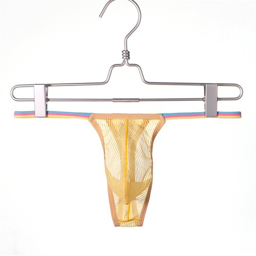 Men Micro Thong Smooth T-back Underwear Sexy Mesh G-string Mesh ...