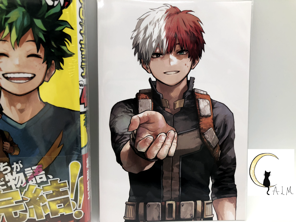 My Hero Academia Vol 42 Japanese Manga 1st w/ Todoroki illustration ...
