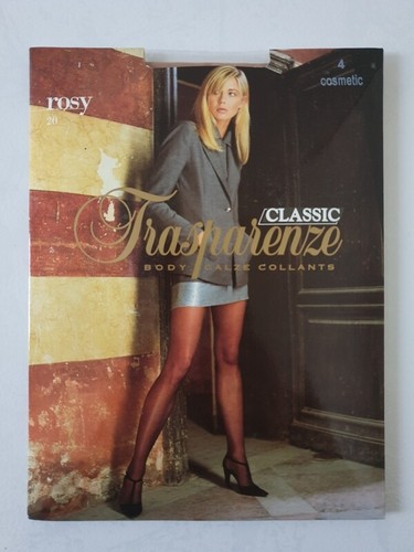 TRASPARENZE COLLANT TAILLE 4 MODELE ROSY 20 DEN COULEUR COSMETIC | eBay