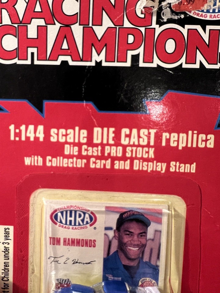 Tom Hammonds Racing Champion 1/144 Pro Stock Diecast Car NHRA Mini ...